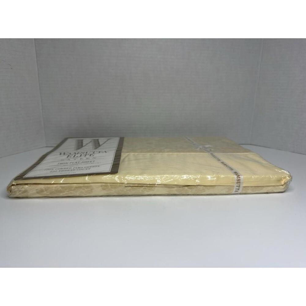 Wamsutta | Bedding | Wamsutta Elite Sateen Damask Twin Bed Flat Sheet ...